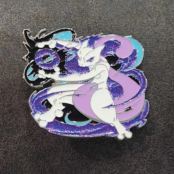 Jewelry | Pokemon Mewtwo Enamel Pin | Poshmark